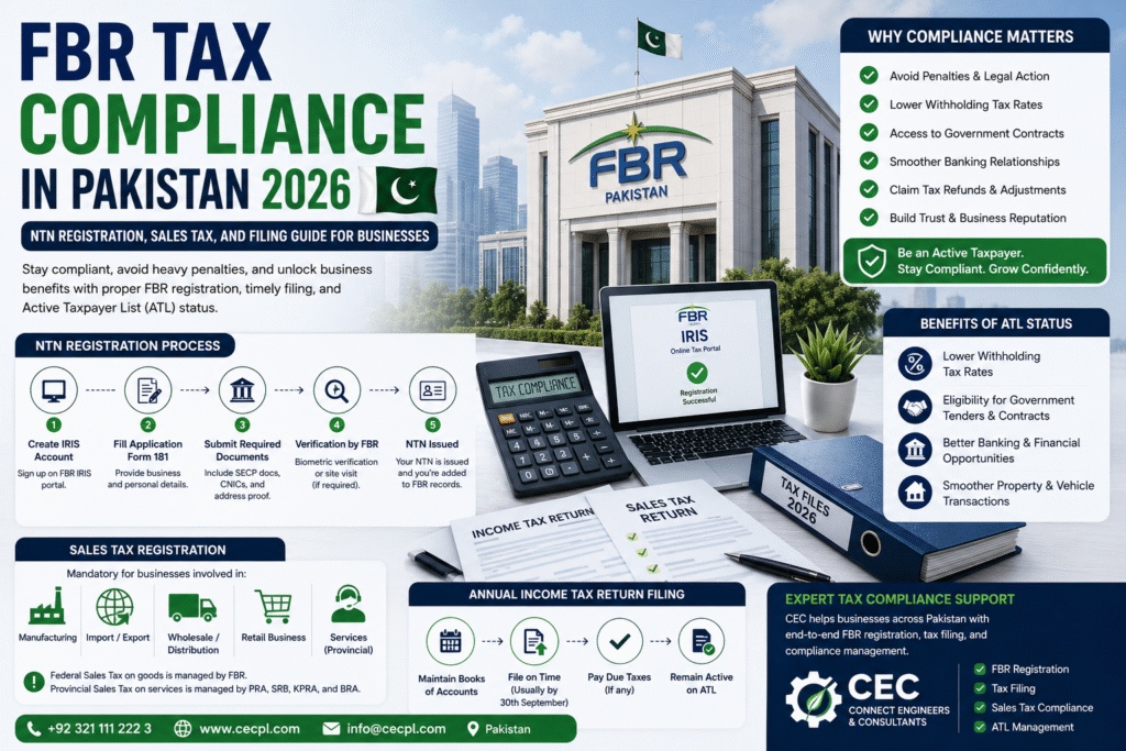 FBR Tax Compliance in Pakistan 2026